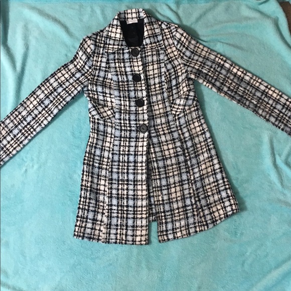 Charlotte Russe | Jackets & Coats | Beautiful Tiffany Blue Black And ...